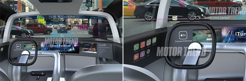 Motor Trend Shares Purely Imaginative Vision of Futuristic 'Apple Car ...