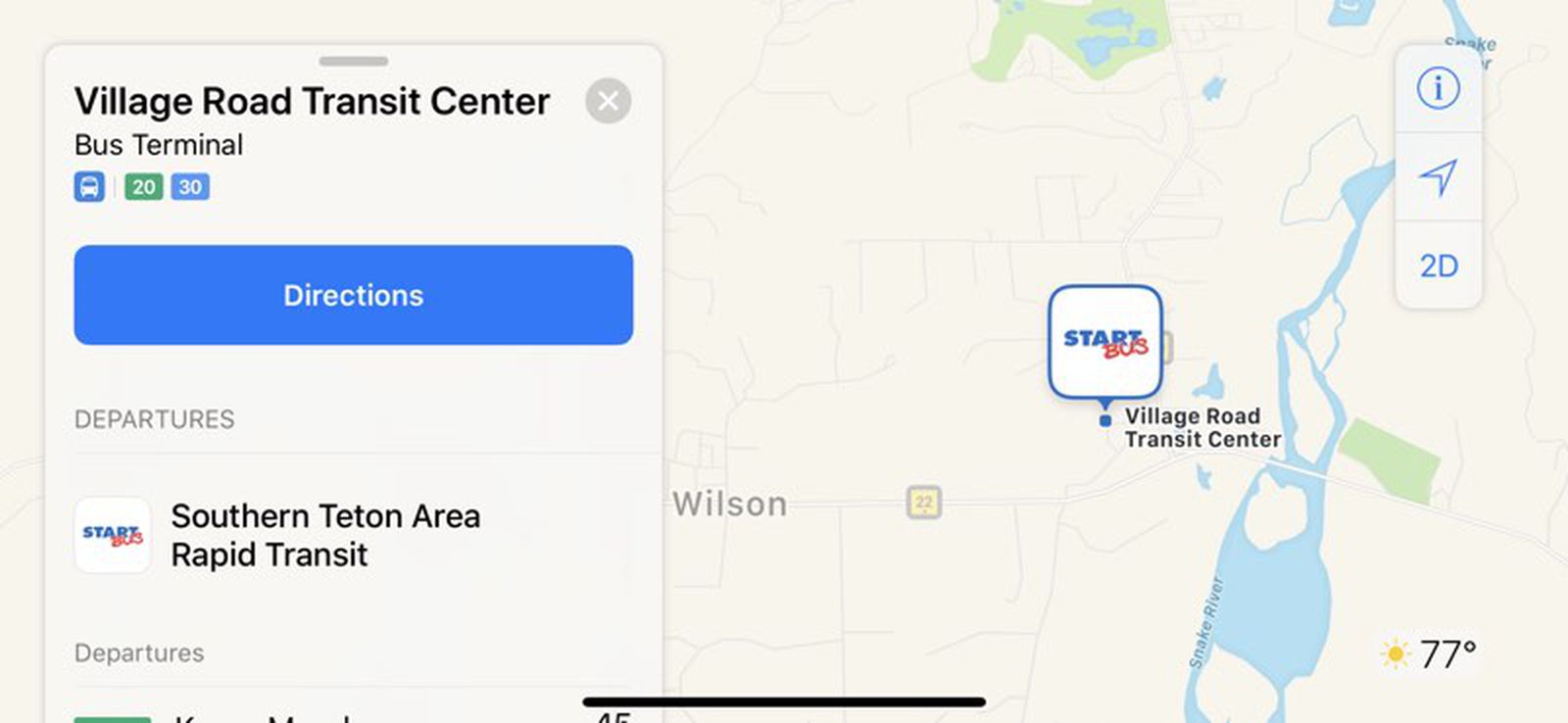 Apple Maps Transit Directions Rolling Out in Alaska, Wyoming and Idaho ...