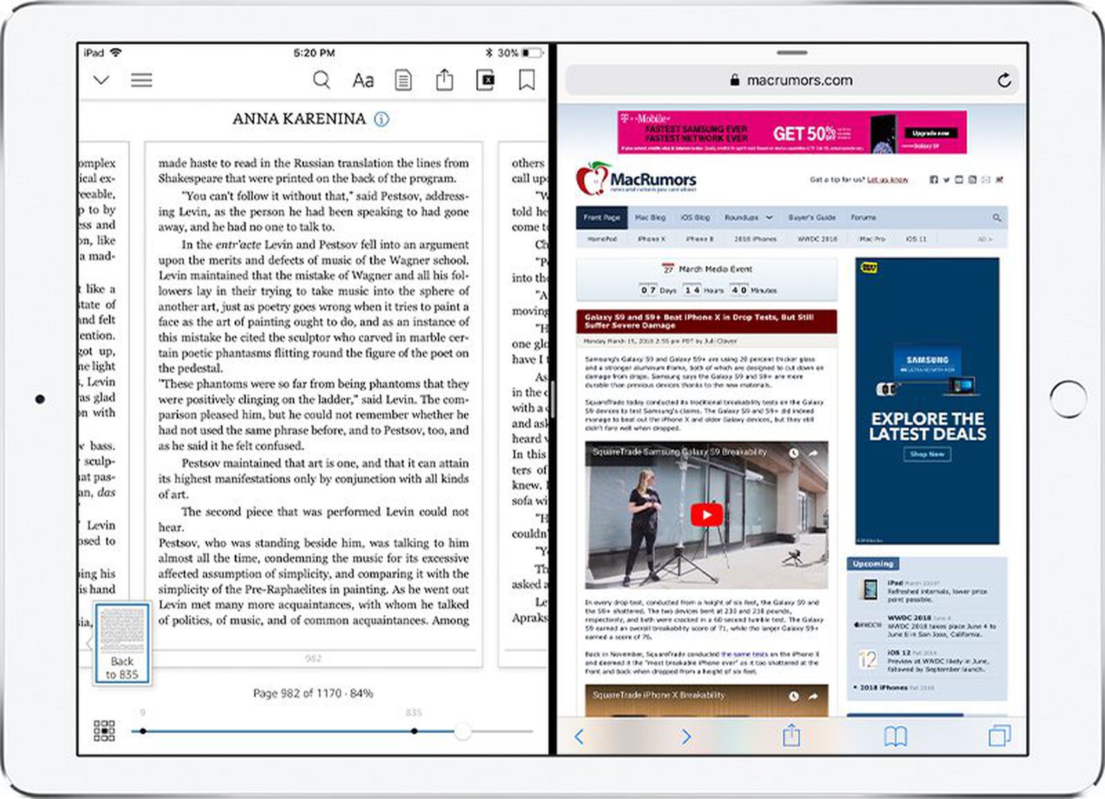 Amazon Kindle App for iOS Gains Support for iPad's Split View - MacRumors