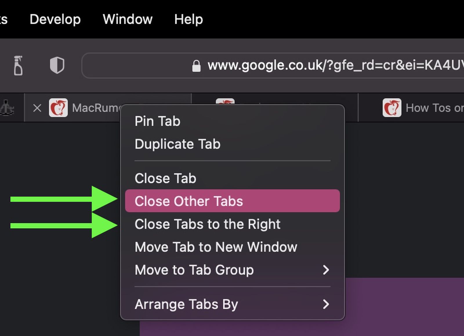 macOS: How to Manage Multiple Open Safari Tabs - MacRumors
