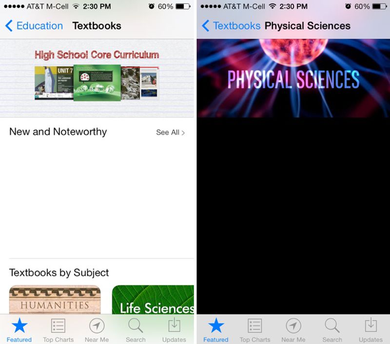 iOS 7 May Include iPhone Support for iBooks Textbooks - MacRumors
