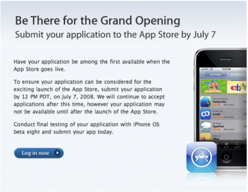 Apple Sets App Store Launch Deadline for Developers - MacRumors