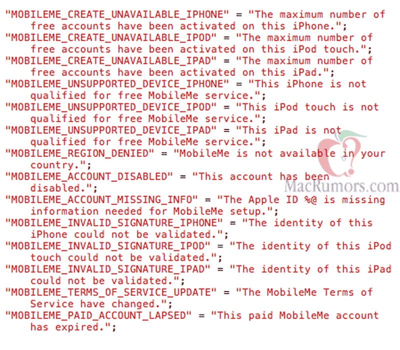 Apple to Offer Free MobileMe Service to Some iOS Users? - MacRumors