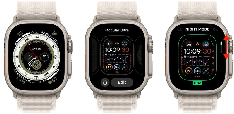 Apple Watch Ultra: How to Activate Night Mode - MacRumors