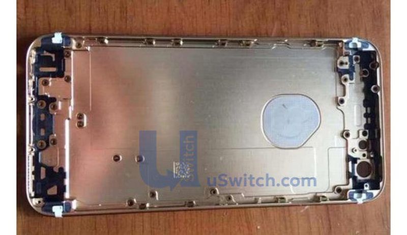 4.7-Inch iPhone 6 Rear Shell with Embedded Apple Logo Shown in New ...
