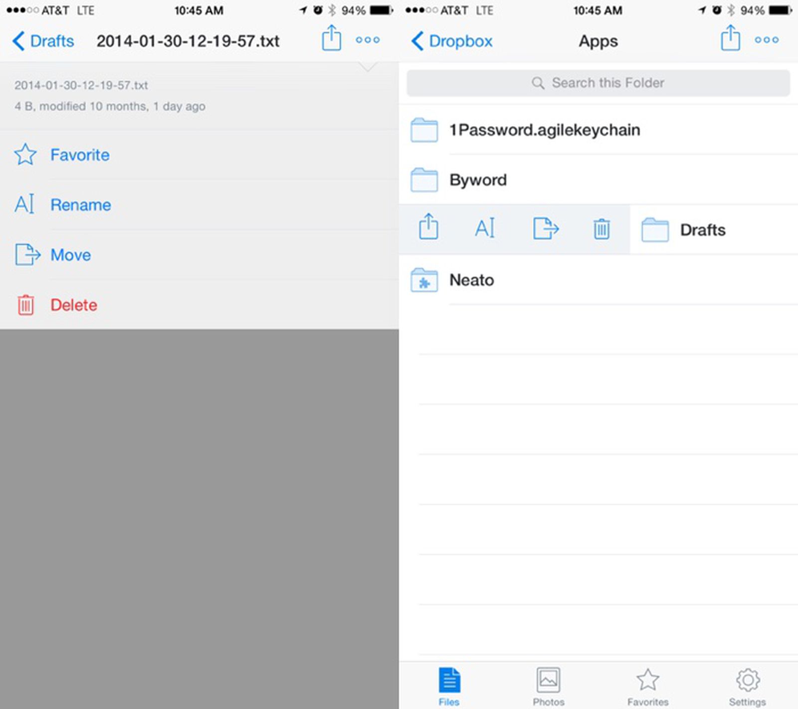 Dropbox for iOS Gains File Renaming Capabilities - MacRumors