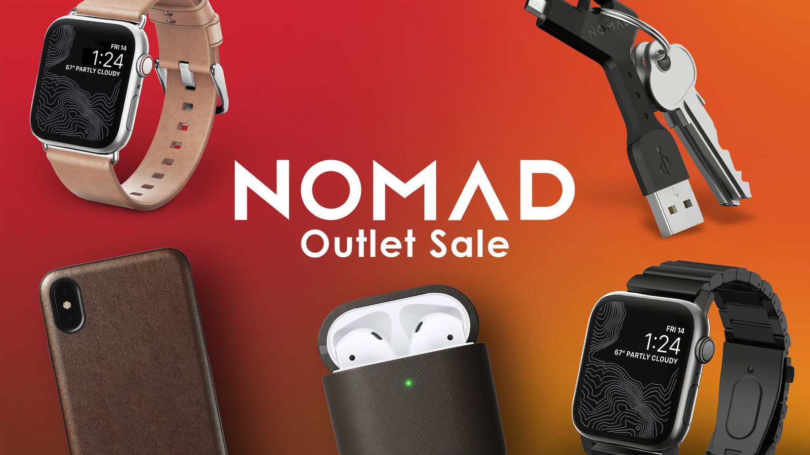 Deals: Nomad's Outlet Sale Discounting USB-C Cables, Apple Watch Straps ...