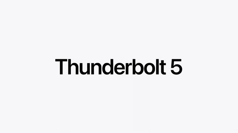 M4 Pro and M4 Max MacBook Pro Models Likely to Feature Thunderbolt 5 ...