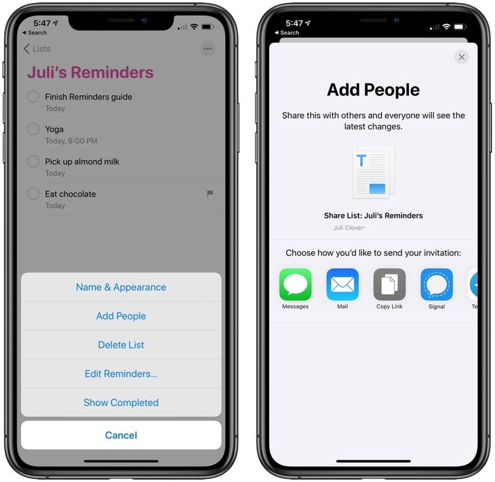 Reminders: Complete Guide to iOS 13 - MacRumors