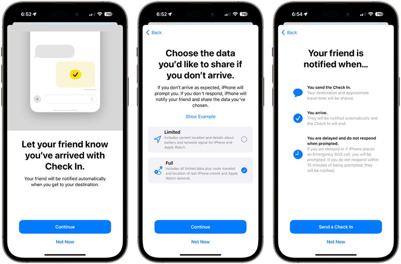 iOS 17 Messages App Features: Check In, Stickers, and More - MacRumors