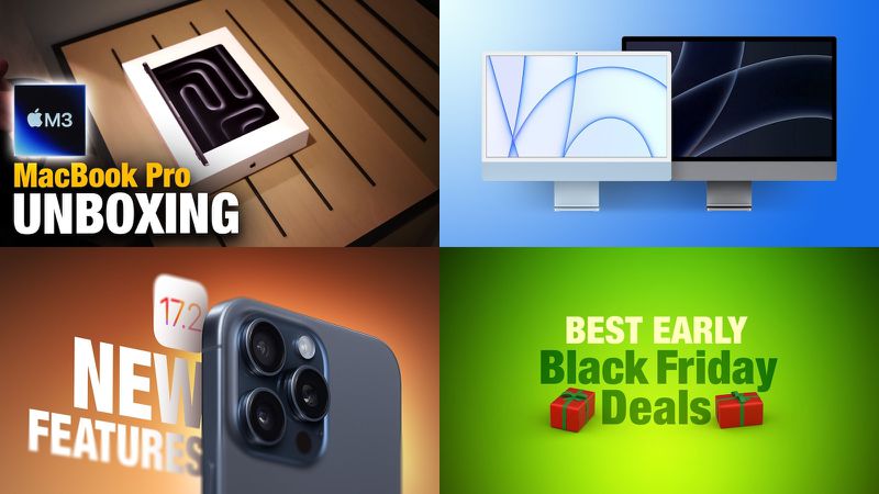 Top Stories: M3 Macs Launch, iOS 17.1.1 Released, and More - MacRumors