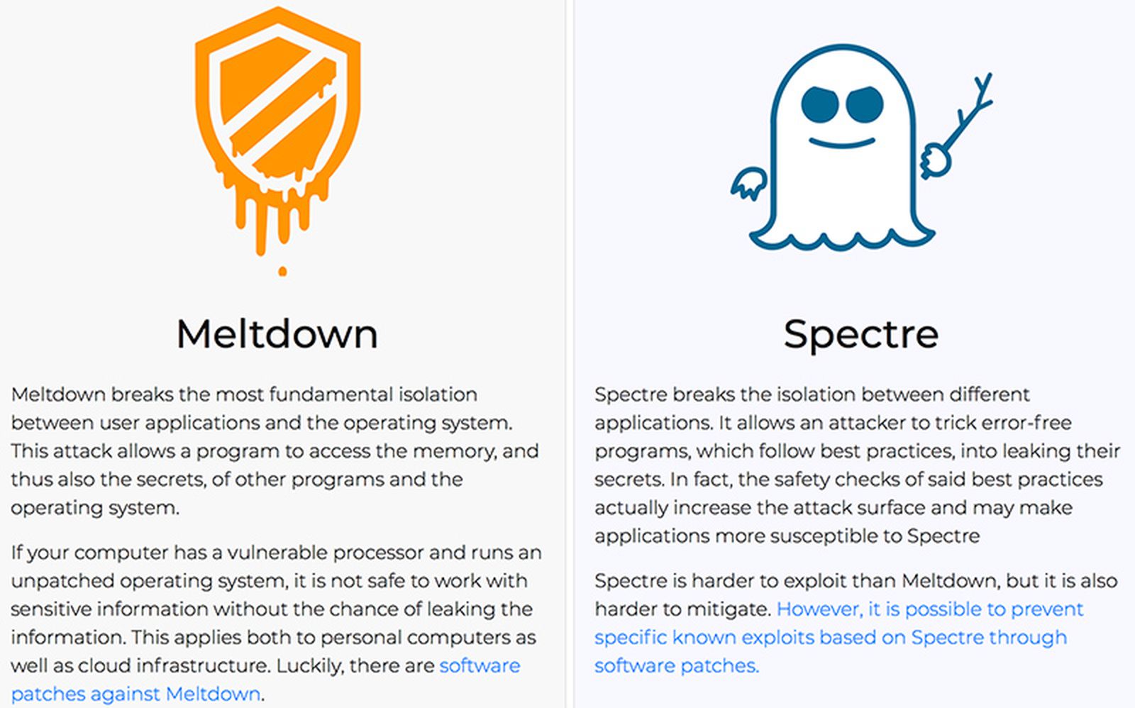 Apple Addresses Meltdown and Spectre in macOS Sierra and OS X El ...