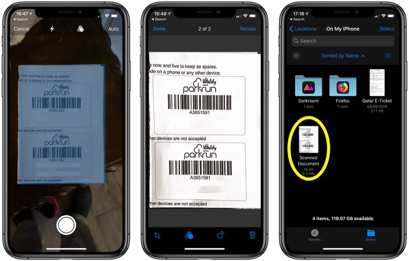 How to Scan Documents in the iOS Files App - MacRumors