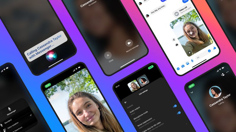 Facebook Messenger Gains Siri Integration, Audio and Video Voice ...