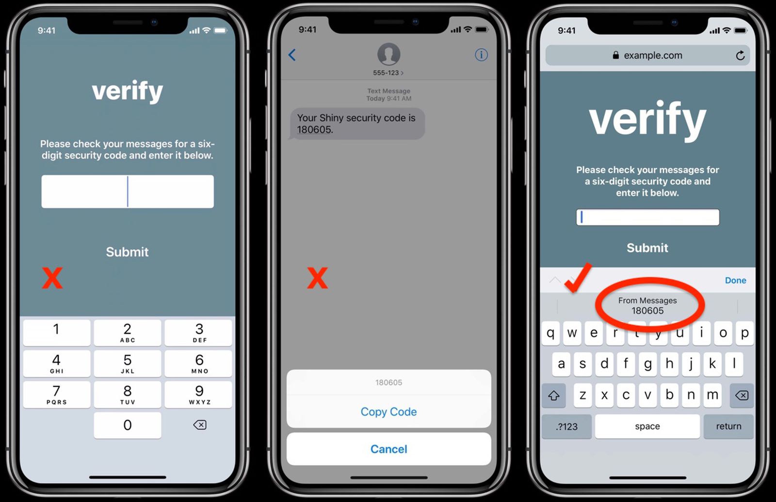 How to Use Secure Code AutoFill in iOS 12 and macOS Mojave - MacRumors