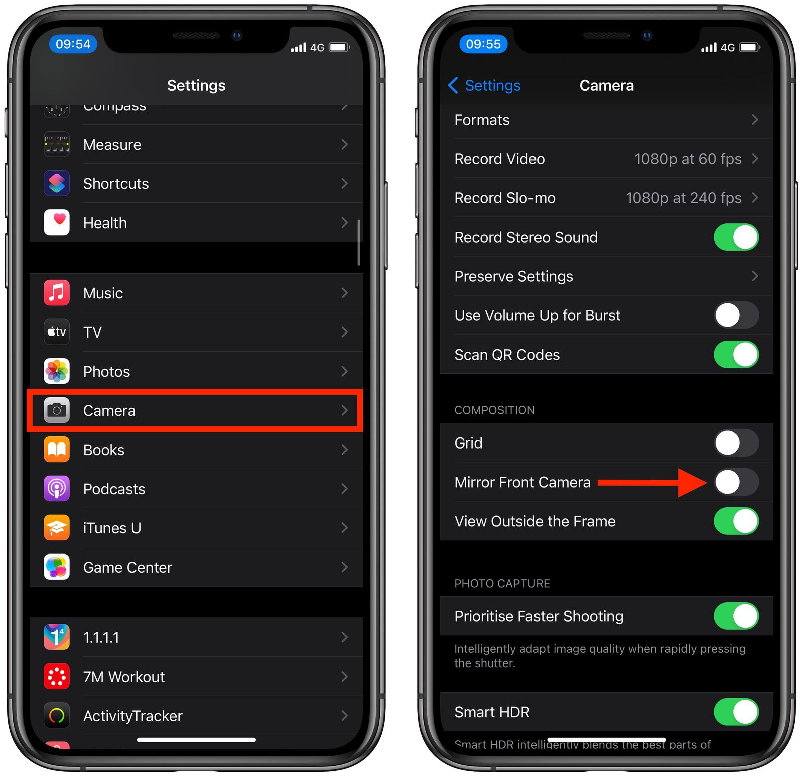 How to Mirror Your iPhone's Camera to Take Better Selfies - MacRumors