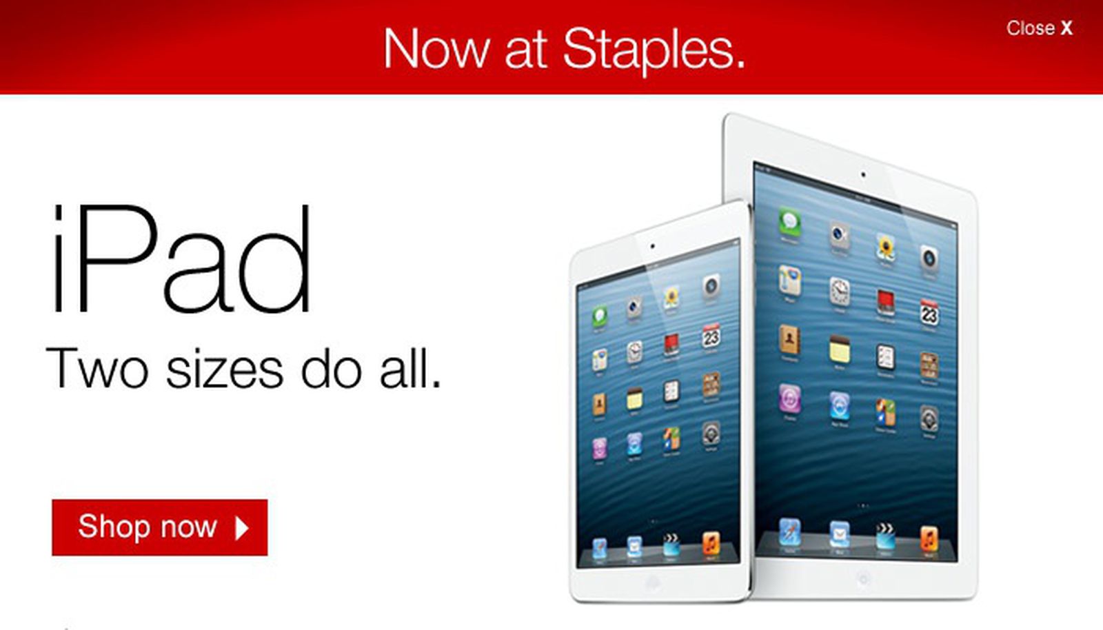Staples Now Selling iPad, iPad Mini and iPods in U.S. Online Store ...