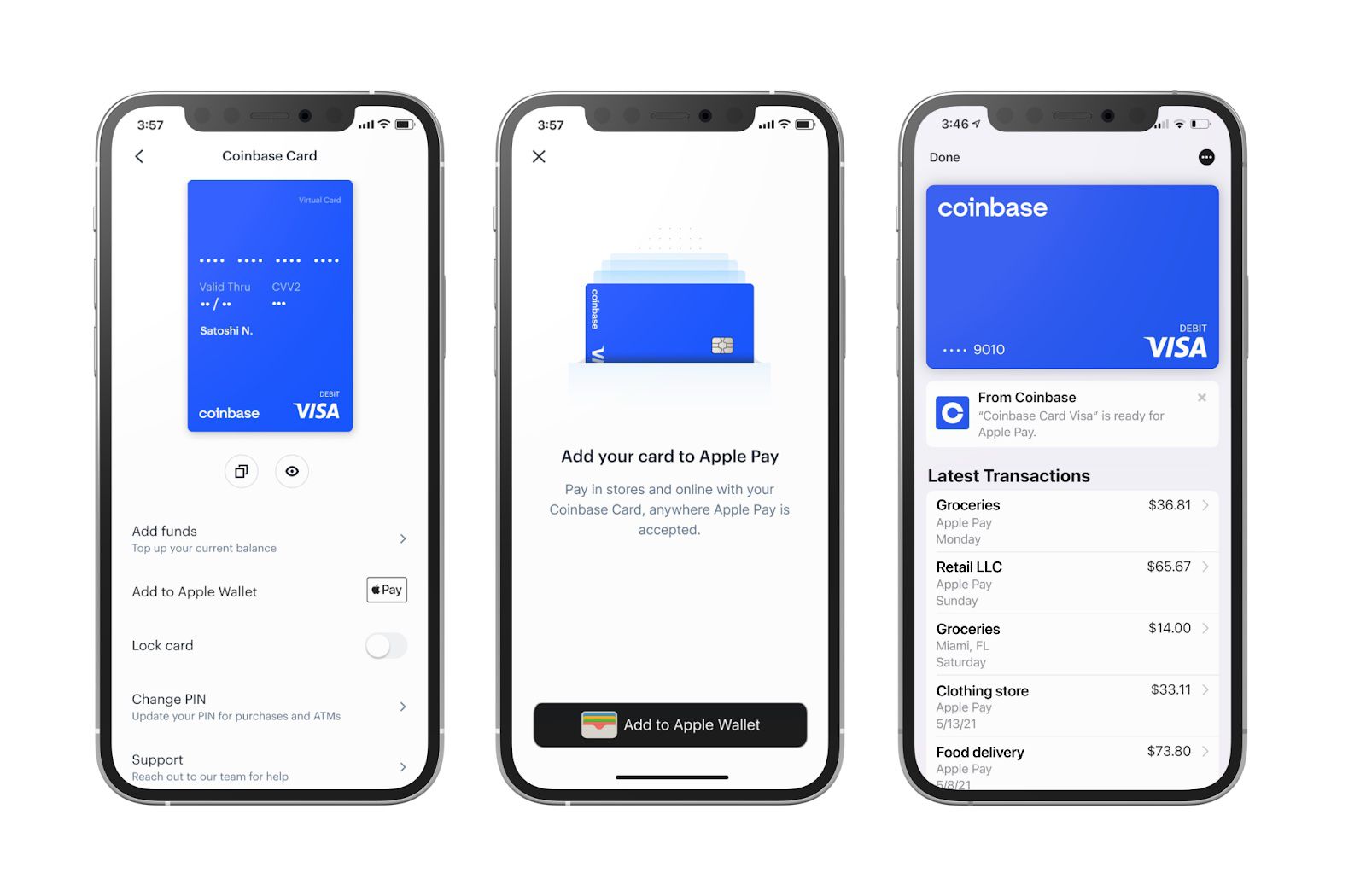 Coinbase Card Now Supports Apple Pay For Easy Spending Of Coinbase Card Now Supports Apple Pay For Easy Spending Of