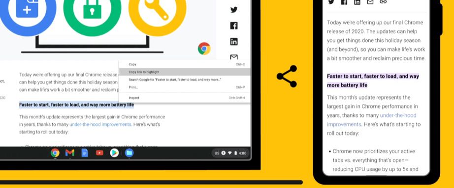 Chrome 90 How To Link Directly To Specific Text On A Webpage Macrumors