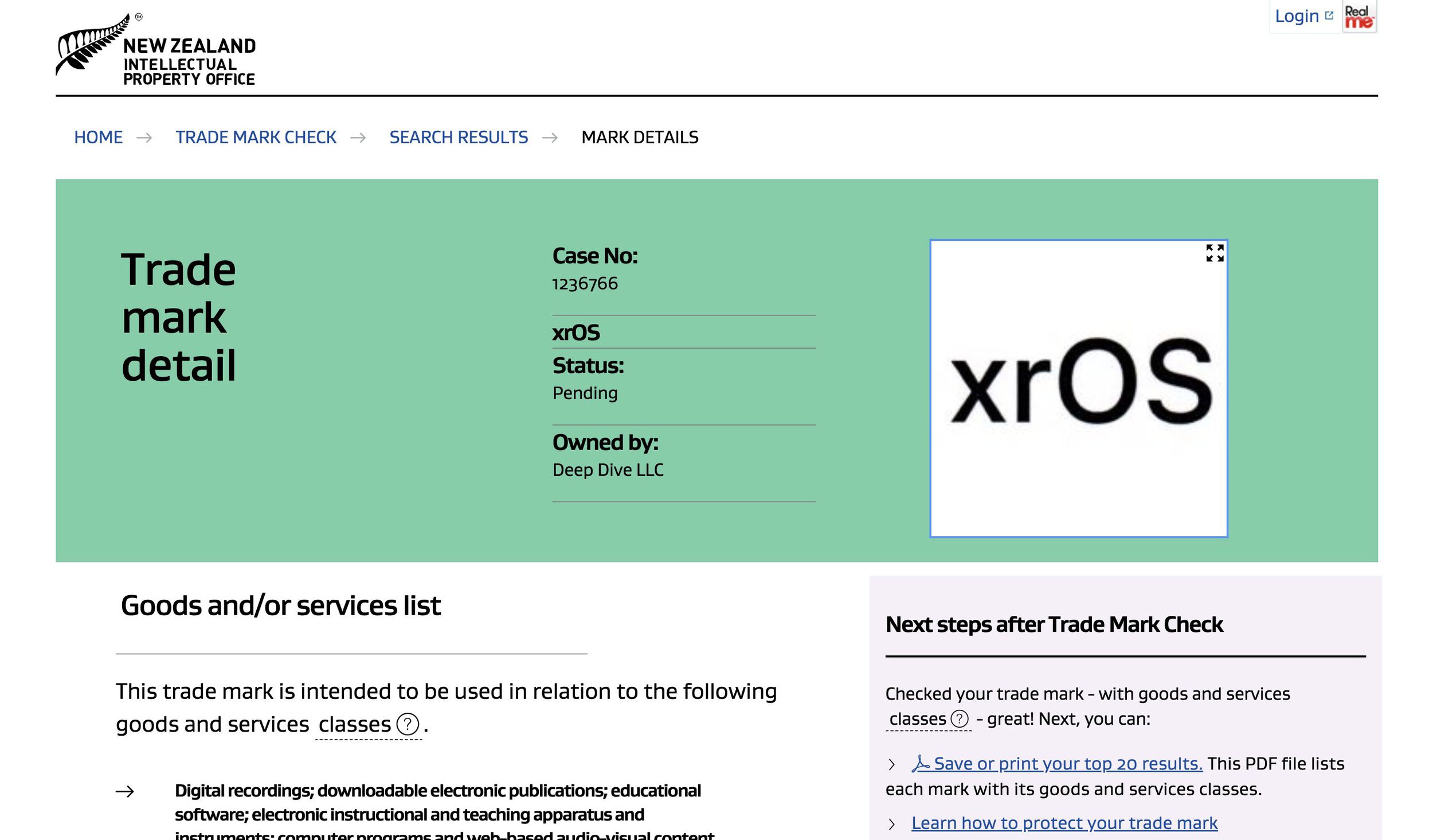 Apple Registers 'xrOS' Wordmark Ahead of WWDC Headset Unveiling - MacRumors