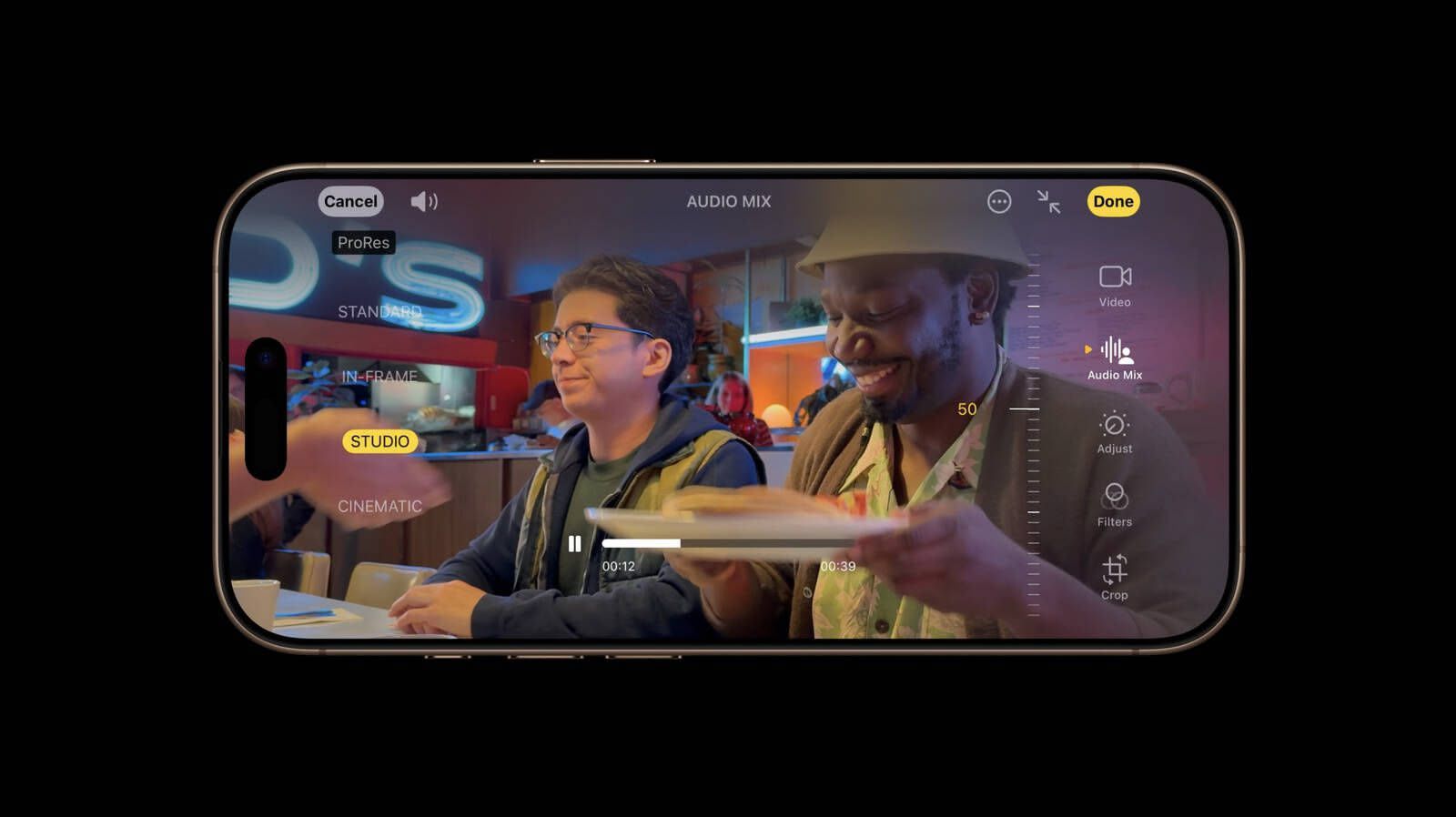 iPhone 16: Edit Spatial Audio in Videos With Audio Mix - MacRumors