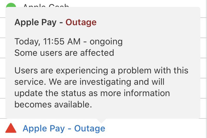 Apple Card, Apple Pay, Maps and Messages Experiencing Outages [Updated ...