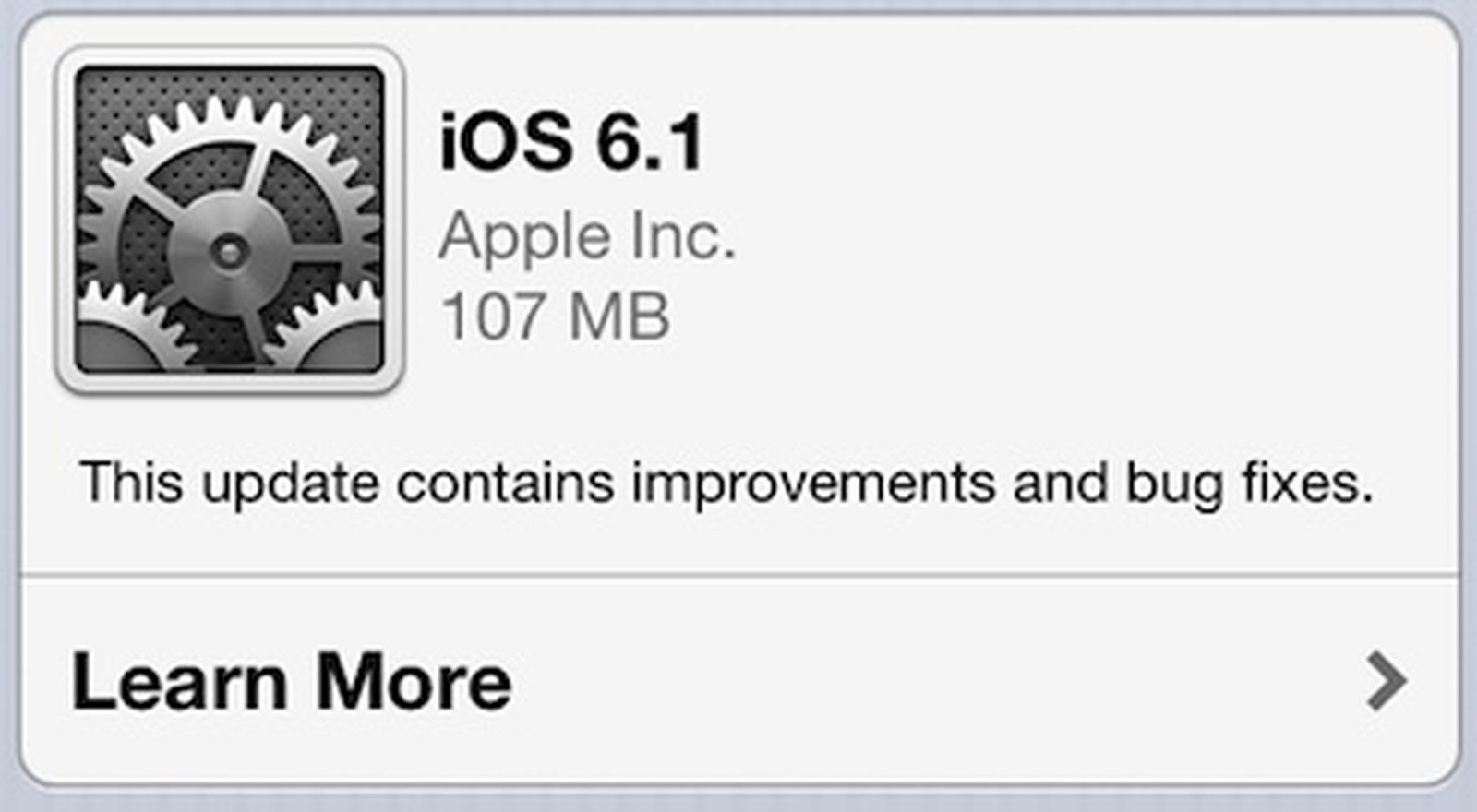 Apple Releases iOS 6.1 with New LTE Carriers and Fandango Siri ...