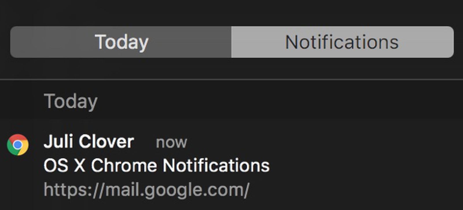 Google Testing Support for Native OS X Notifications in Chrome - MacRumors