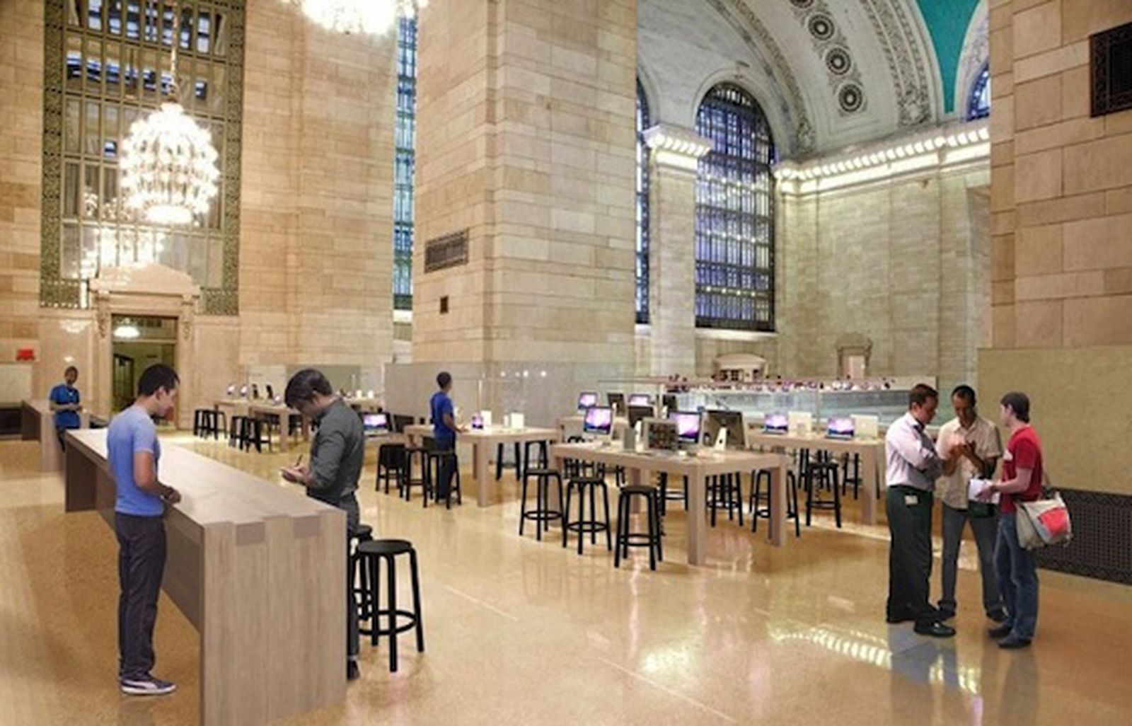 Apple's Grand Central Terminal Retail Store to Open as Soon as Black ...