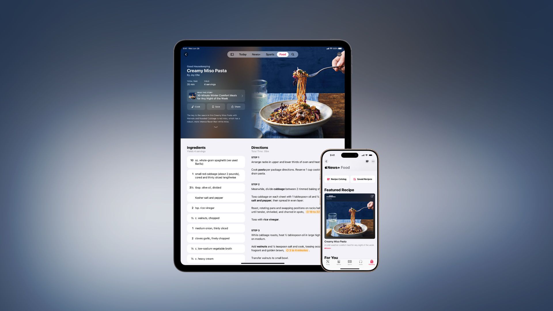 Apple News+ Subscribers Can Now Access Apple News Food - MacRumors