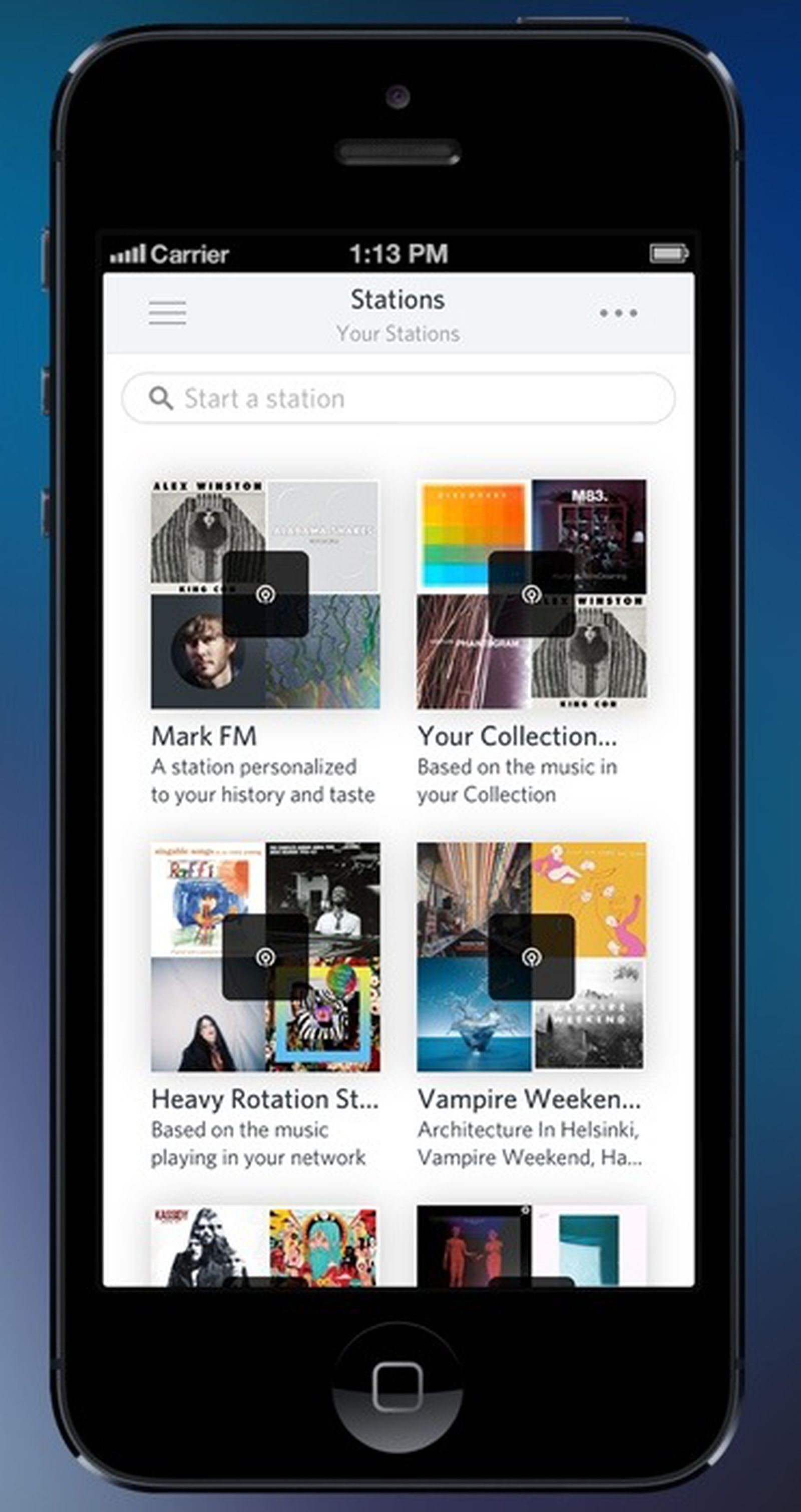 Rdio Updated with Highly Personalized Radio Stations - MacRumors