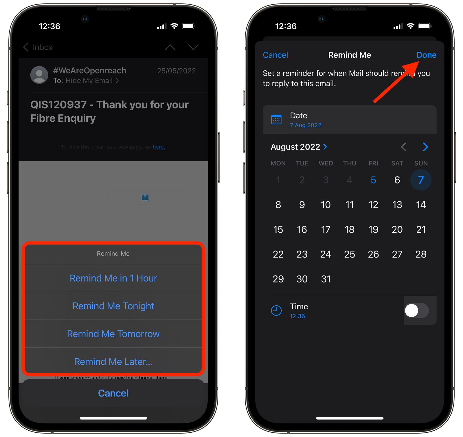 iOS 16: How to Get Email Reminders in Apple Mail - MacRumors