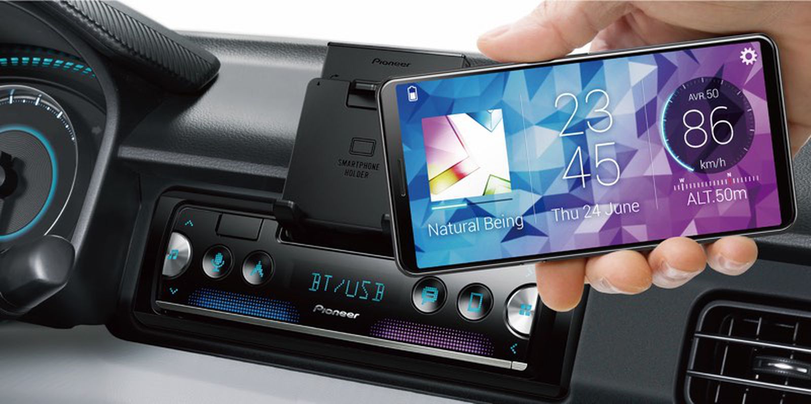 CES 2019: Pioneer's Smart Sync In-Dash Smartphone Receiver Turns Your ...