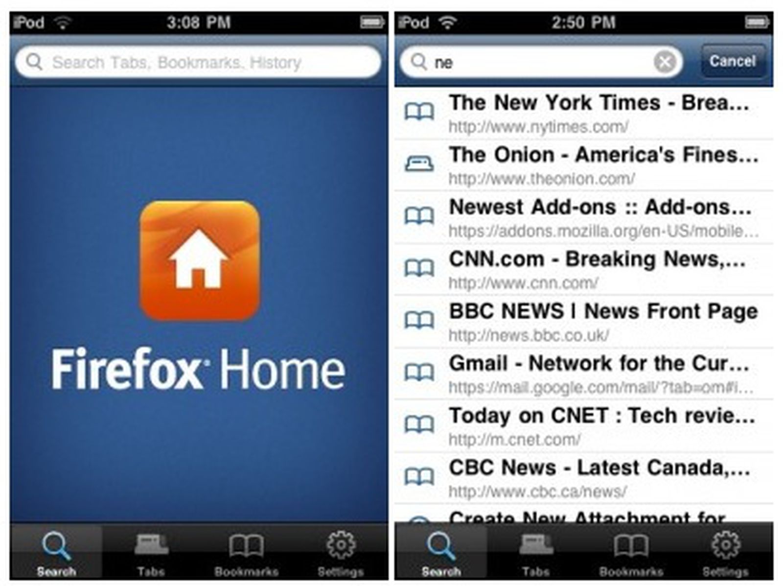 'Firefox Home' Submitted to Apple for App Store Review - MacRumors