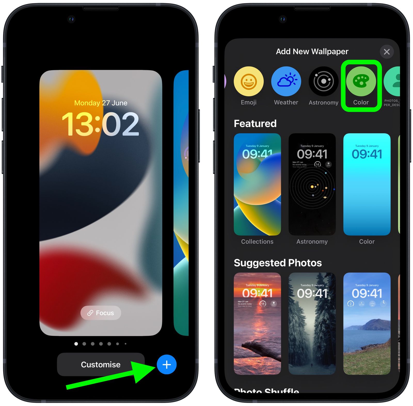 iOS 16: How to Change the Color of Your iPhone Lock Screen - MacRumors