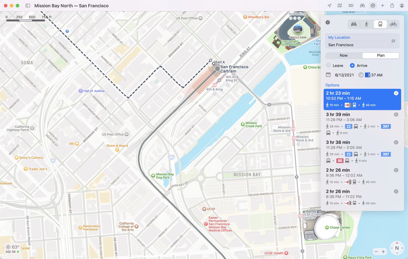 Maps in macOS Monterey: Interactive Globe, Detailed Terrain, 3D ...