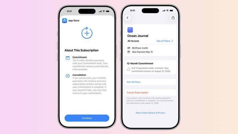 Apple Introduces App Store Monthly Subscriptions With 12-Month ...