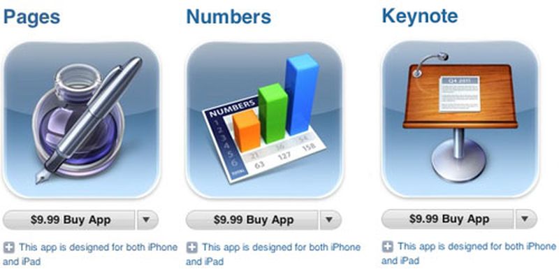 Apple Launches iWork Office Suite for iPhone and iPod Touch - MacRumors