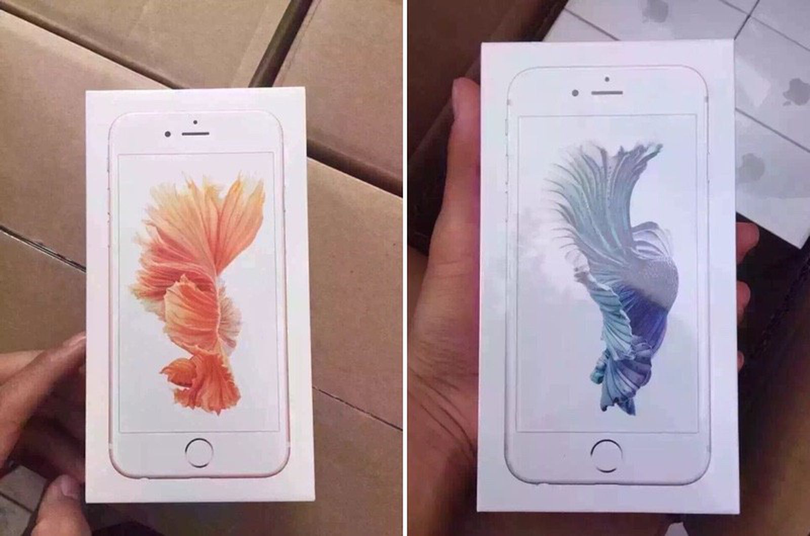 iPhone 6s Packaging and Rose Gold iPhone Shown Off in New Photos ...