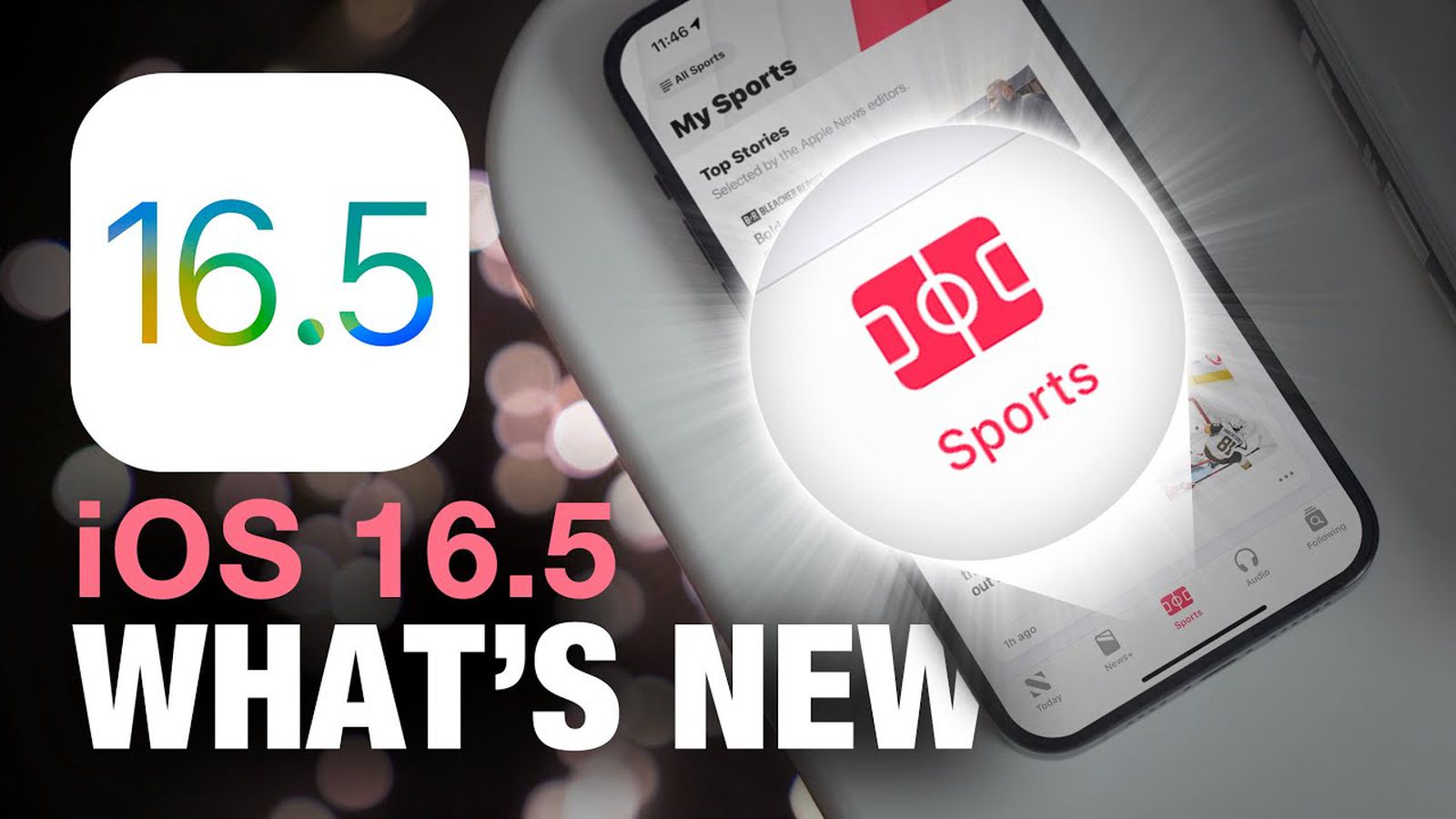 Apple Releases iOS 16.5 and iPadOS 16.5 With Sports Tab in Apple News, Bug Fixes and More ...