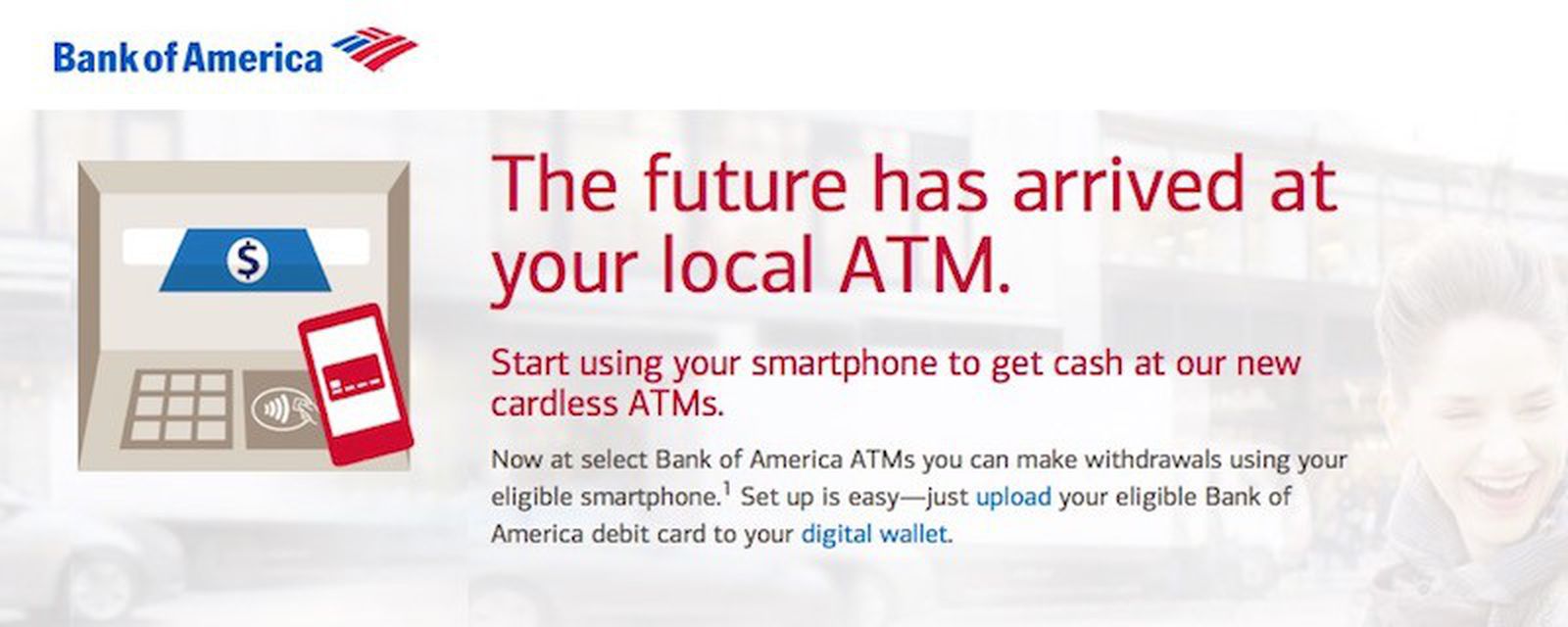 Bank of America Starts Offering ATM Withdrawals Using Apple Pay - MacRumors