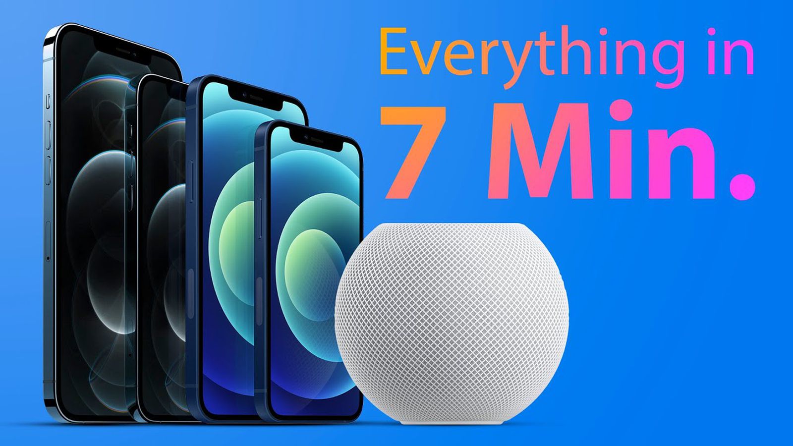 Everything Apple Announced at Today's Event in 7 Minutes - MacRumors