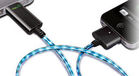 Dexim Visible Green iPhone Cable Makes Charging More Visible - MacRumors