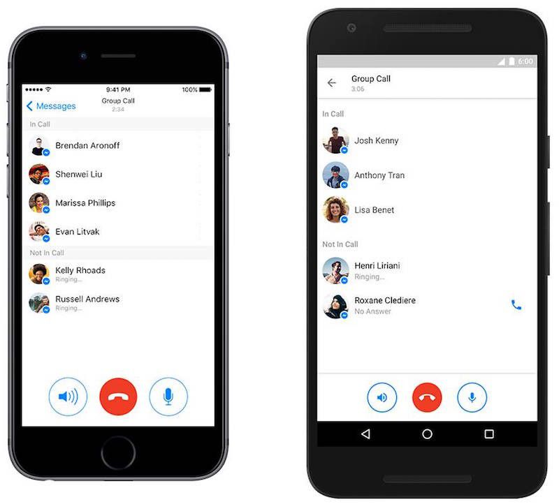 Facebook Messenger Debuts Group Voice Calls With a Limit of Up to 50 ...