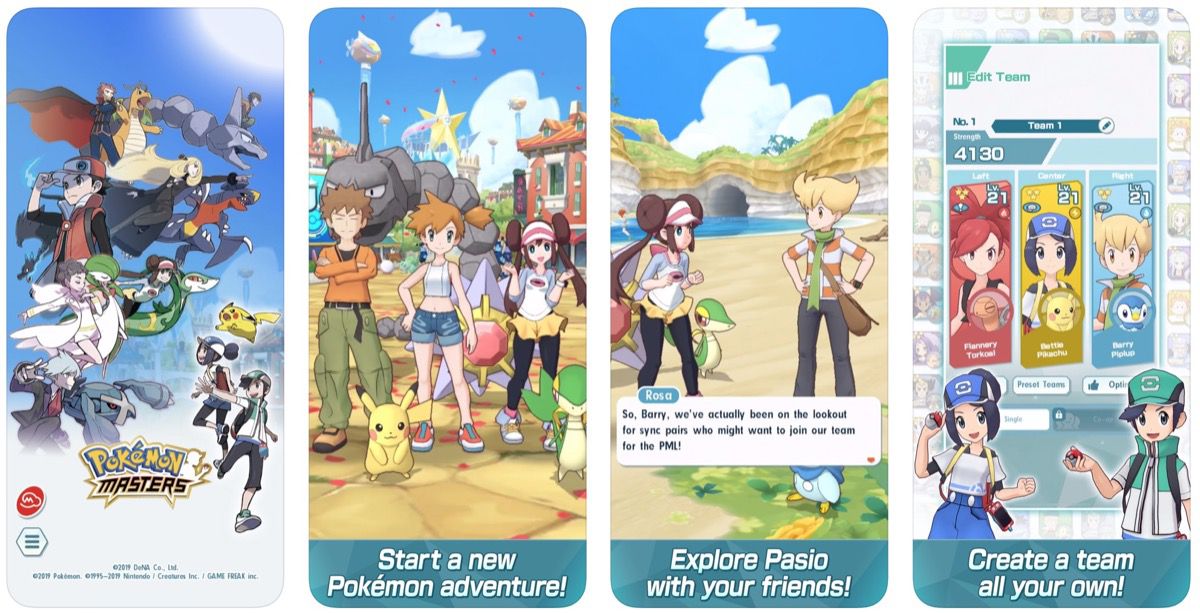 'Pokémon Masters' Now Available for iPhone and iPad - MacRumors