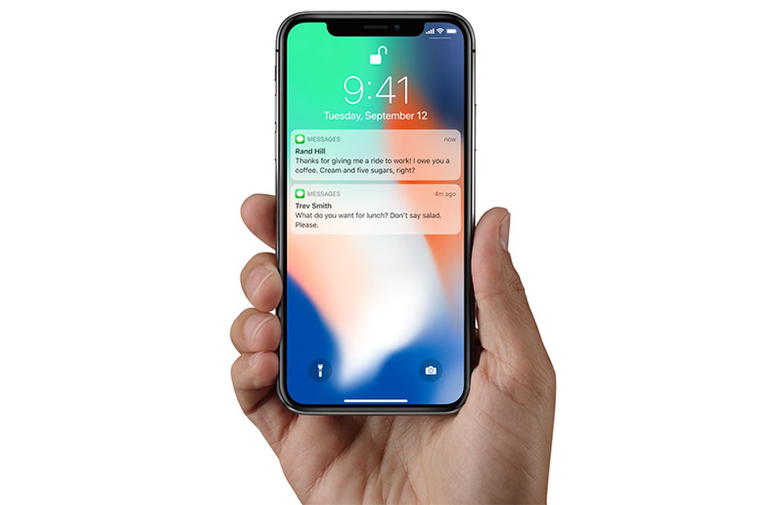 iPhone X Will Default to Hiding Text Previews of Your Notifications on ...