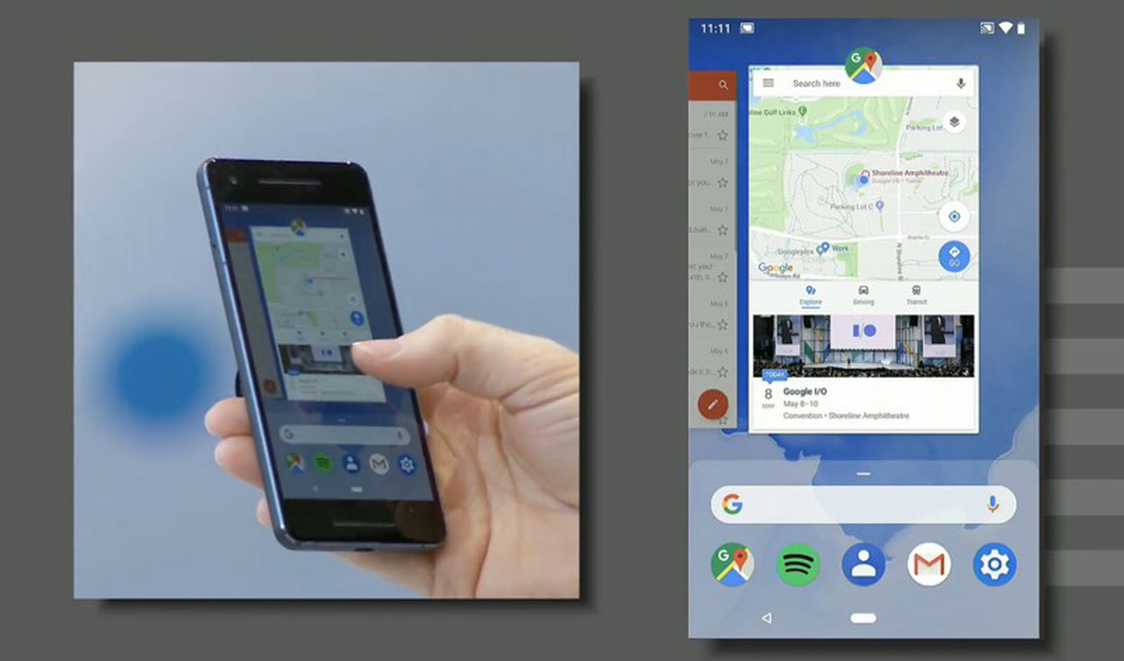 Google Shows Off Android P With New iPhone X-Style Gestures - MacRumors