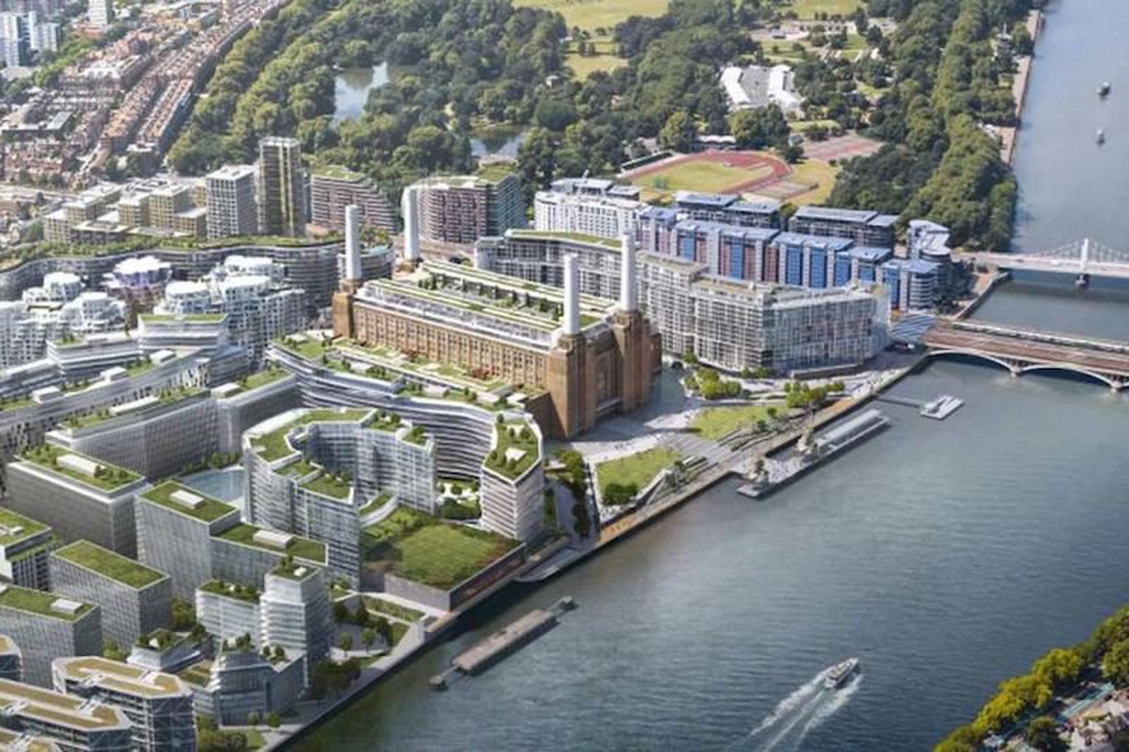 Apple Planning New UK Headquarters in London's Historic Battersea Power ...
