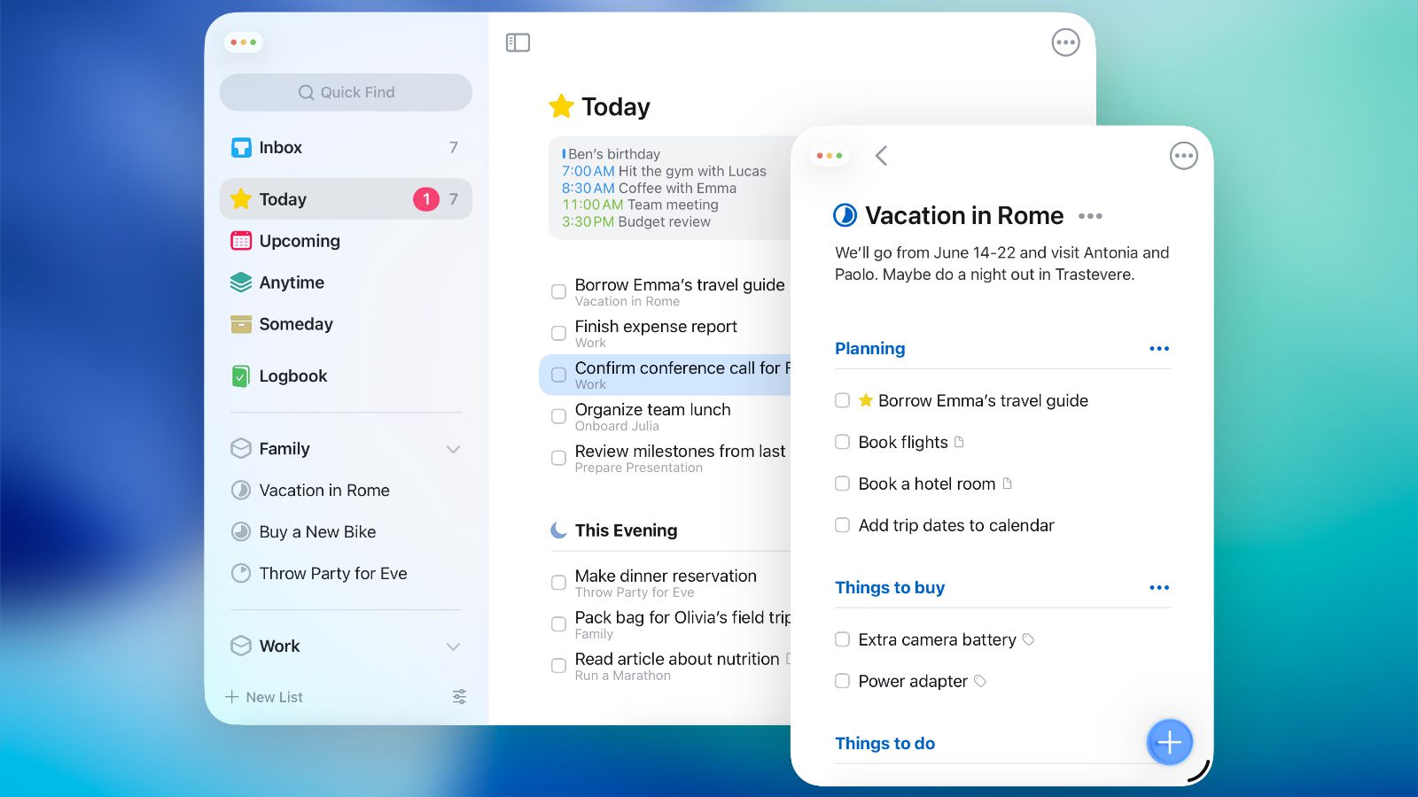 Things 3.22 Introduces Refreshed Interface and More - MacRumors