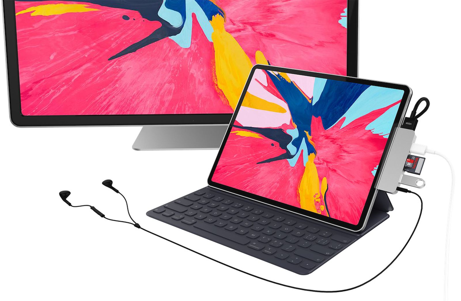HyperDrive USB-C Hub for 2018 iPad Pro Adds Ports for 4K HDMI ...